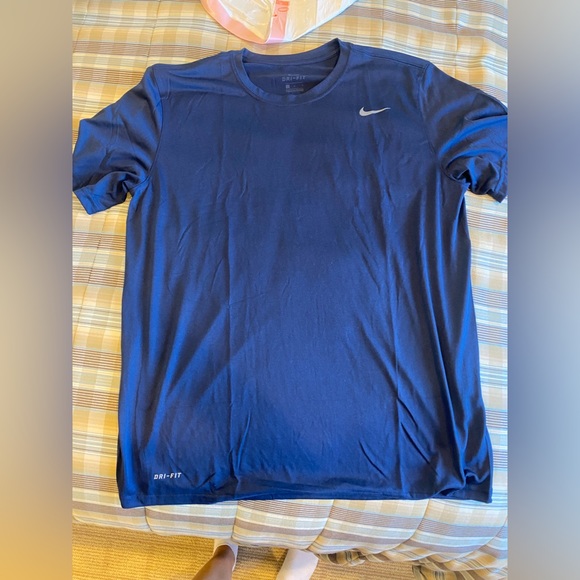 Nike | Shirts | Nike Mens Navy Dri Fit | Poshmark
